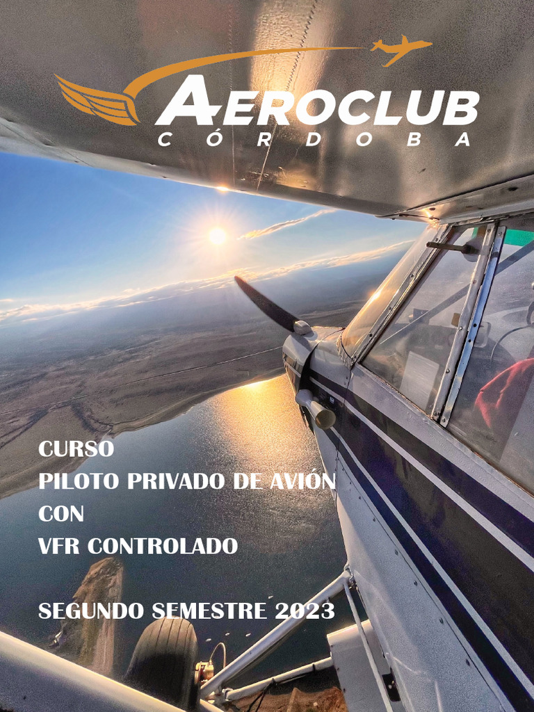 Info Curso Piloto Privado de Avión Agosto2023 | PDF | Avión | Aeronave