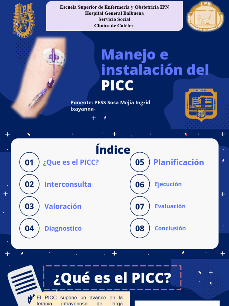 PICC | PDF | Terapia intravenosa | Medicina