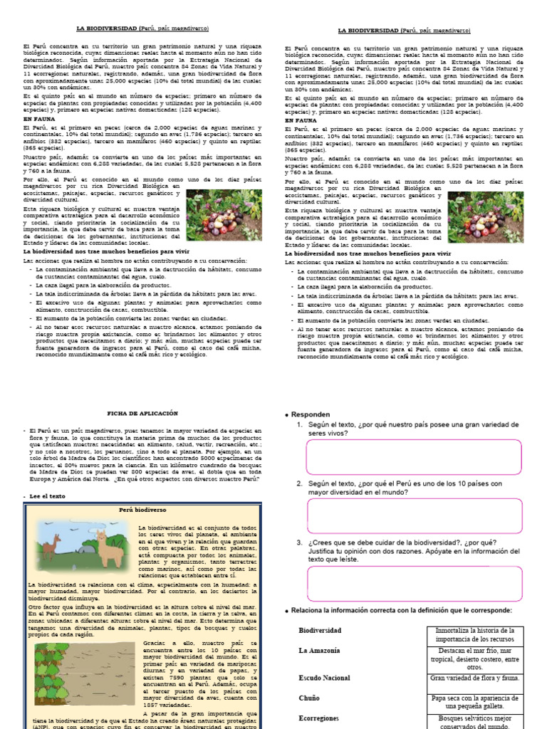 Anexo - CyT | PDF | Biodiversidad | Alimentos