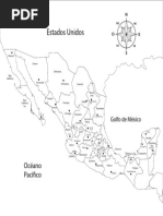 Mapa Edomex Division Politica C N | PDF | México