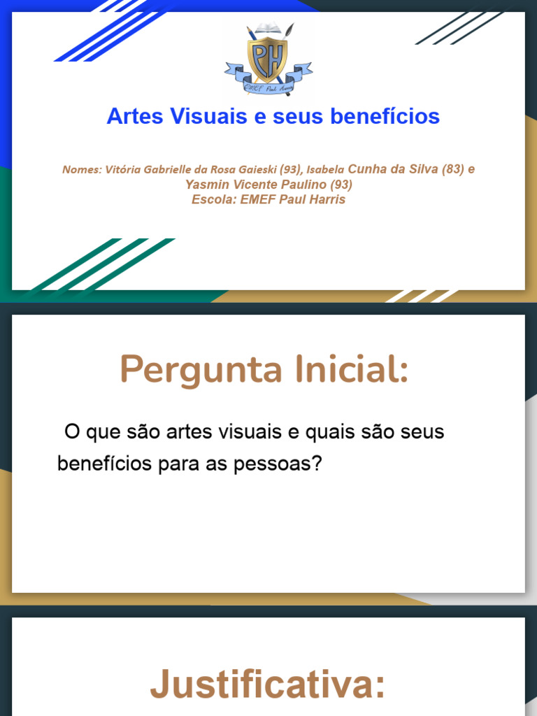 Artes Visuais (Pintura) e Seus Benefícios | PDF | Emoções | Conhecimento