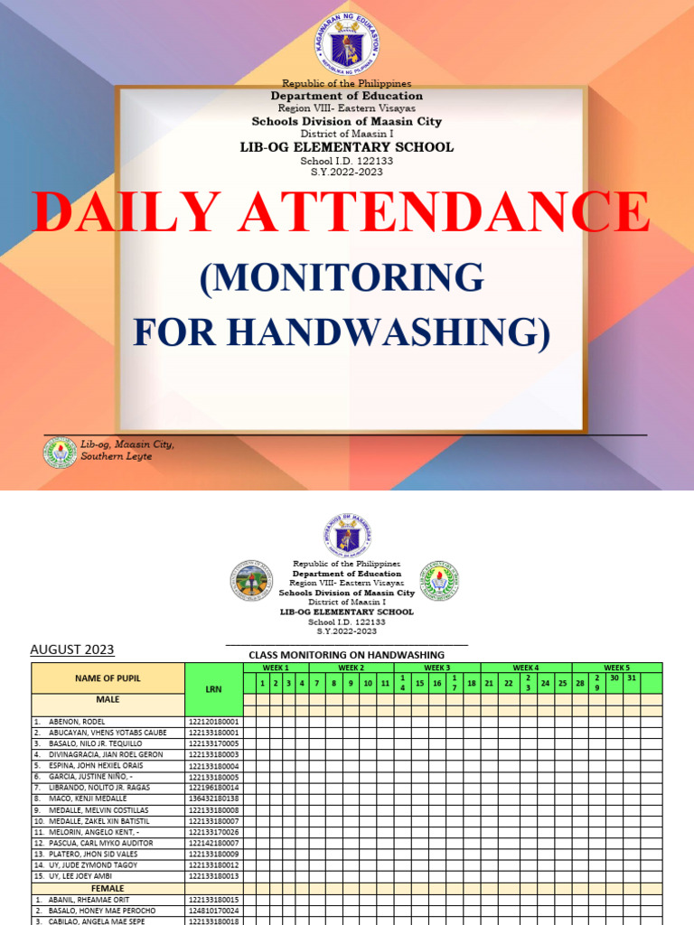 2022 2023 SBM Wins Monitoring Handwashing and Tooth Brushing2 | PDF