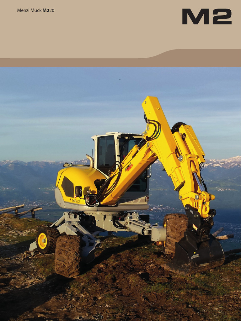 Catalogo Menzi Muck | PDF | Engines | Pump