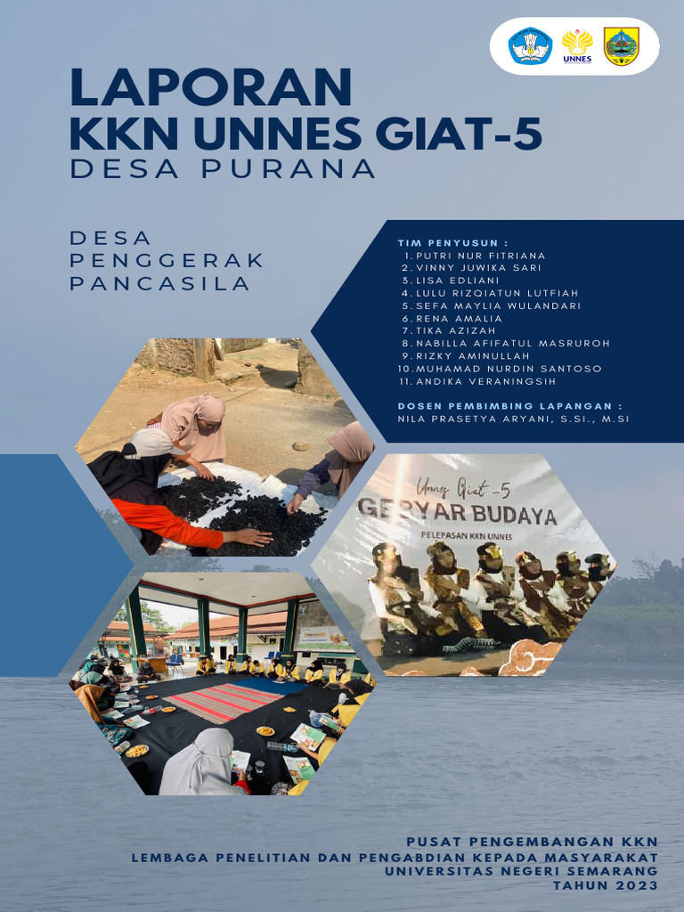 Laporan KKN UNNES Desa Purana 2023 | PDF