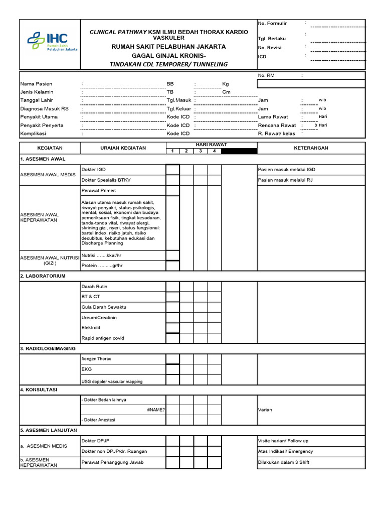 CP Tindakan CDL On CKD | PDF