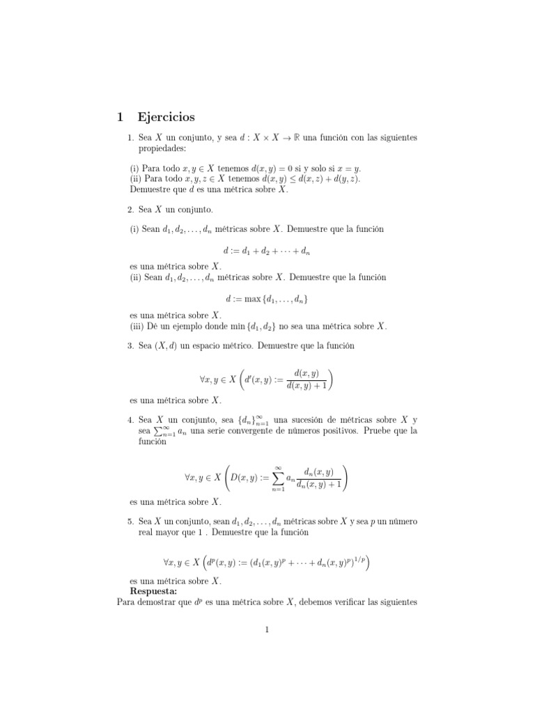 Ejercicios Bucio Lecturas 1 7 Respuestas Borrador 1 | PDF | Conjunto (Matemáticas) | Función ...