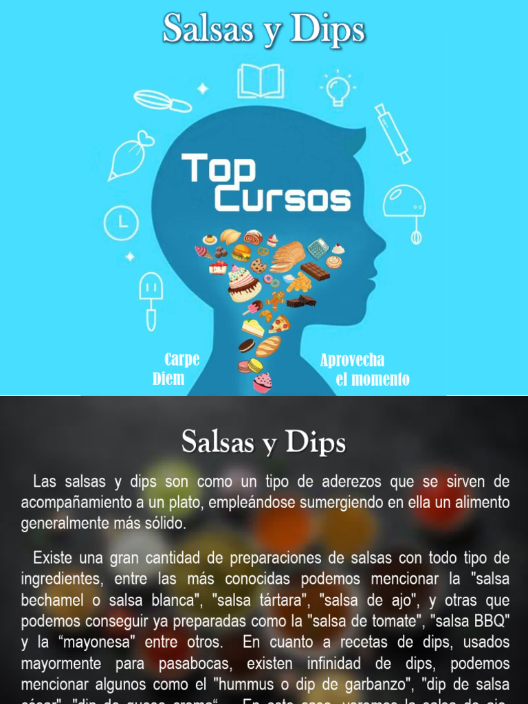 Guia de Salsas y Dips-1 | PDF | Mayonesa | Salsa