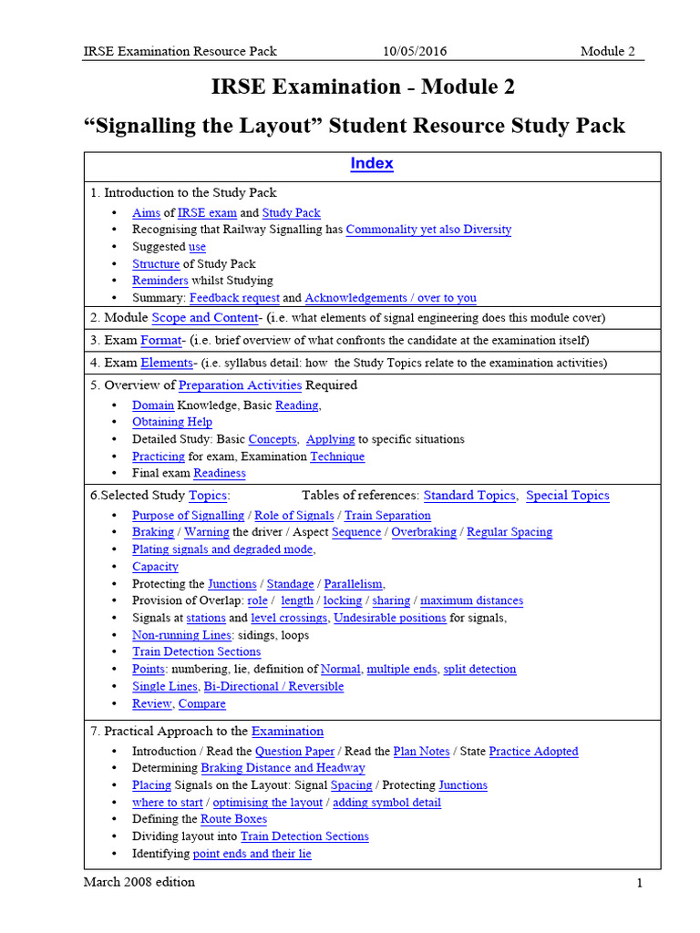 Mod2 Irse Study Pack Mod2 PJW 080326final | PDF | Knowledge | Experience