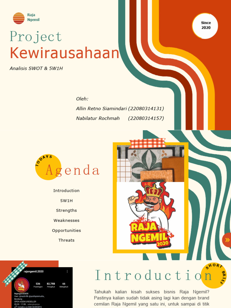 Analisis SWOT Usaha Raja Ngemil | PDF