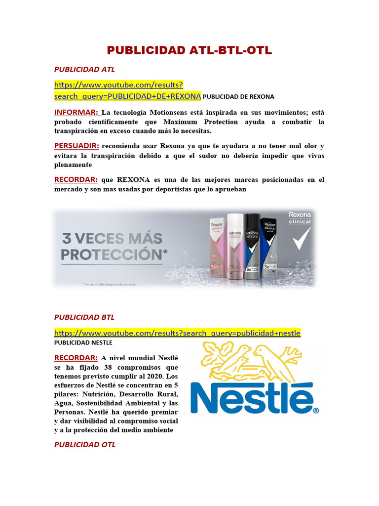 PUBLICIDAD ATL-btl-otl | PDF