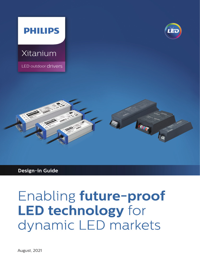 Xitanium Outdoor LED Drivers Design in Guide | PDF | Light Emitting ...
