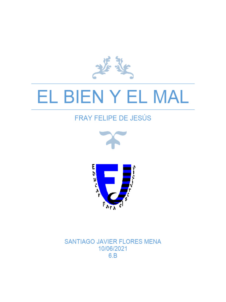 El Bien y El Mal Filosofia | PDF | Mal | Karma
