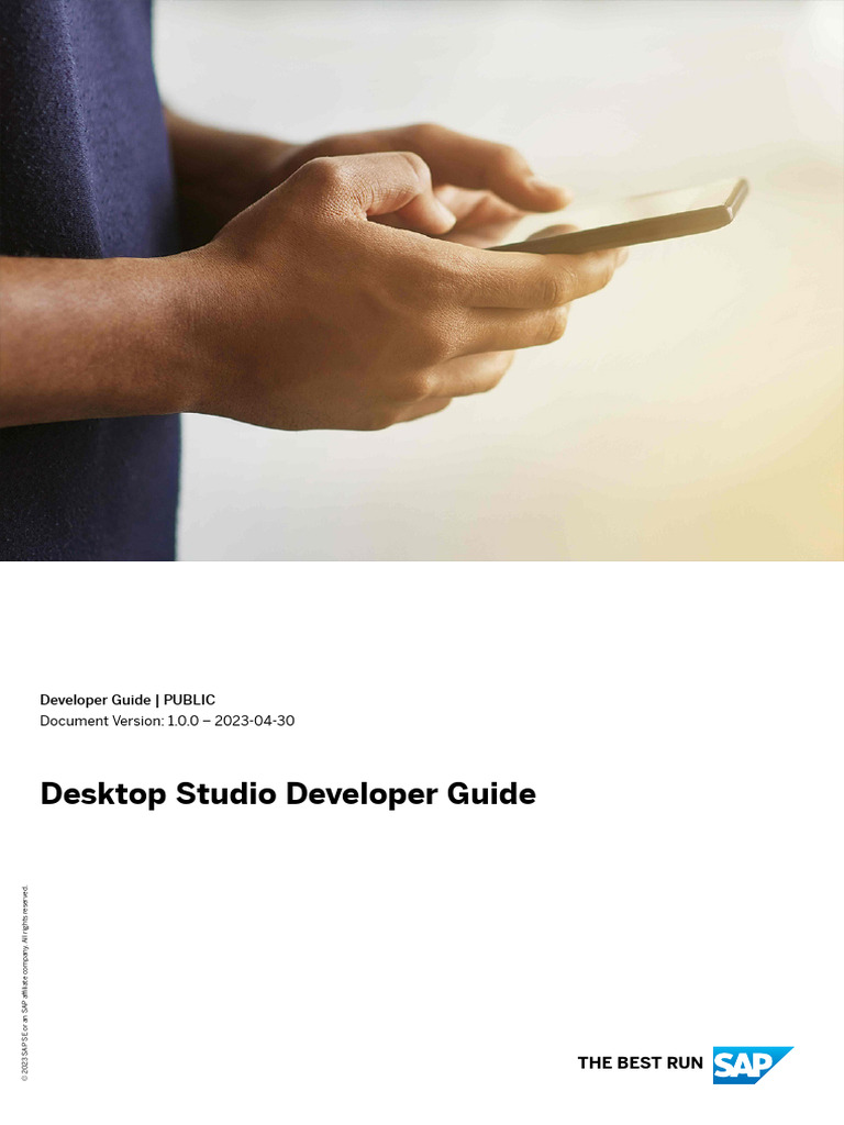 SAP Help - Desktop Stu Dev Guide | PDF | Window (Computing) | Application Software