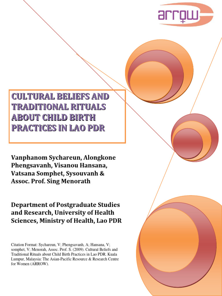 Socio-Cultural Maternal Health Report Laos | Download Free PDF ...