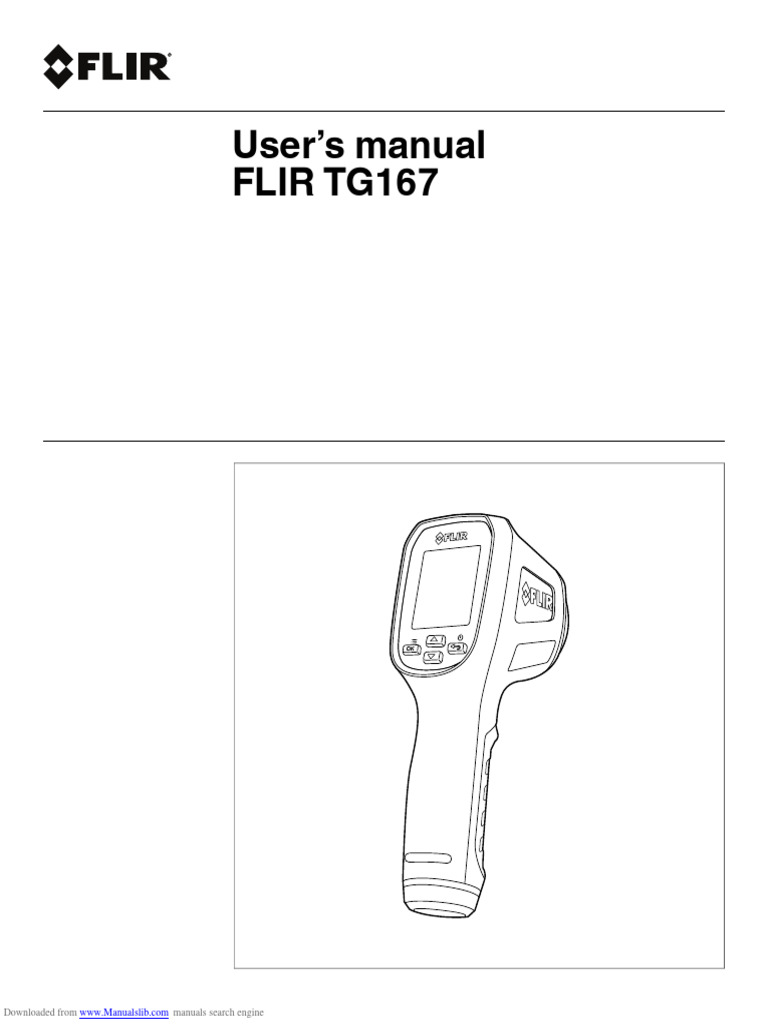 Flir tg167 | PDF
