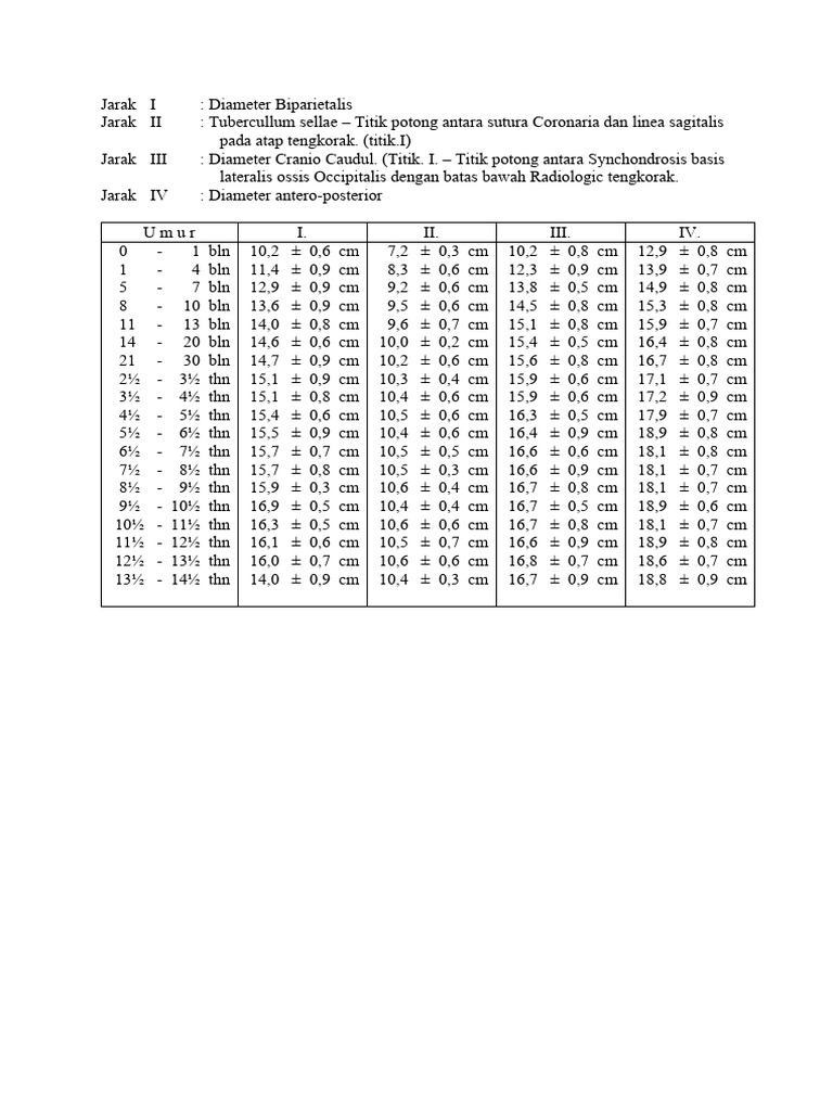 Measurement Cephal CT SCAN | PDF