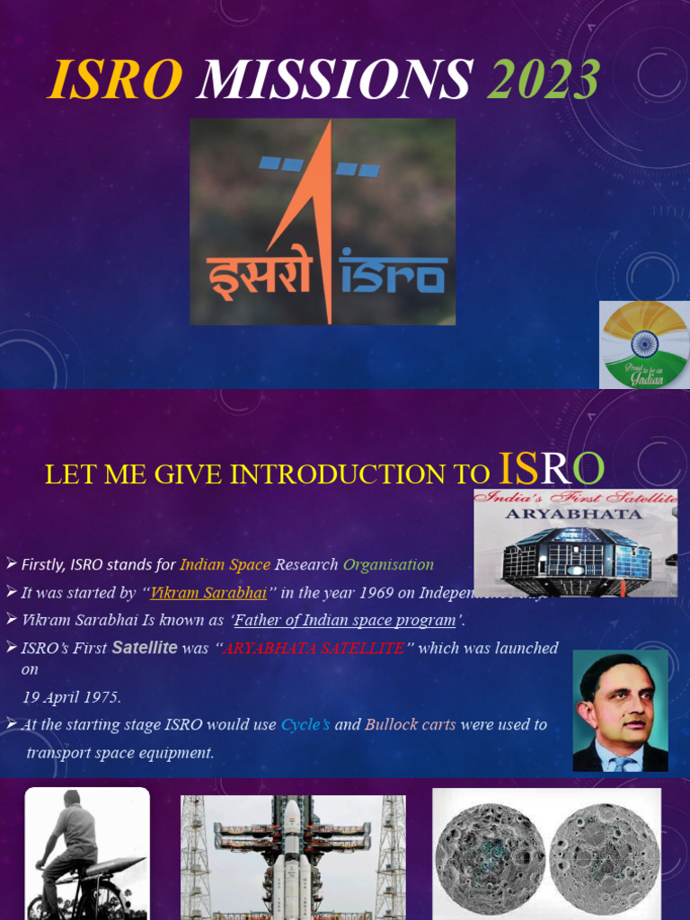 Isro Missions 2023 & 2024 | PDF | Flight | Planetary Science
