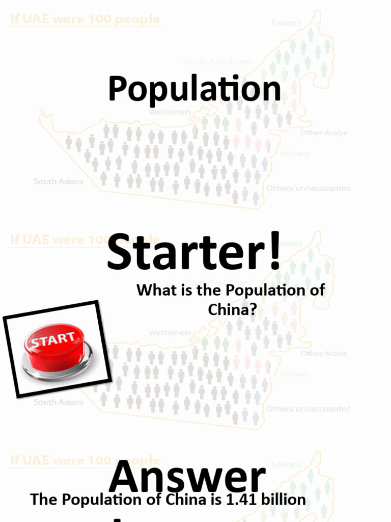 Population - Lesson 1 | PDF Population - Lesson 1 | PDF