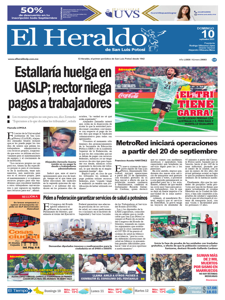 Edicion Completa 10 Septiembre 2023 Merged Compressed | PDF | Violación