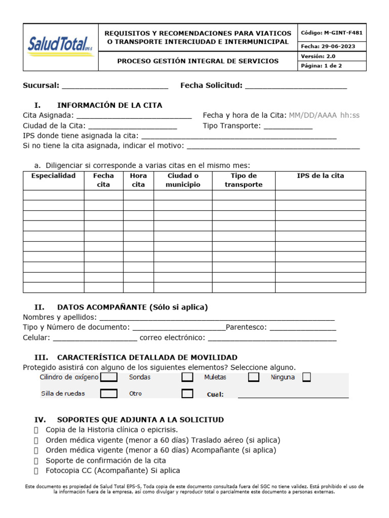 Formato Viaticos PDF | PDF | Transporte | Justicia