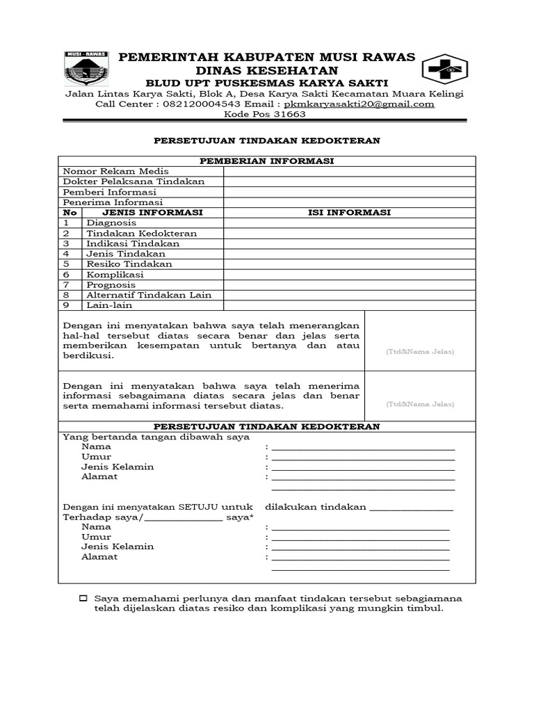 Sio Tindakan Kedokteran | PDF