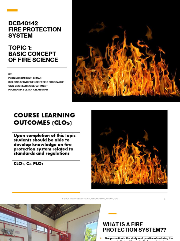 Basic Concepts of Fire Science | PDF | Fires | Combustion