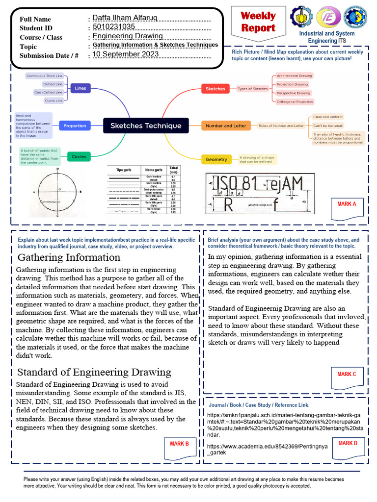 Template Weekly Report Gartek 23 24 | PDF | Information | Science