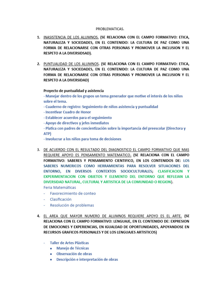 Programa Analitico Pdf Educación De La Primera Infancia