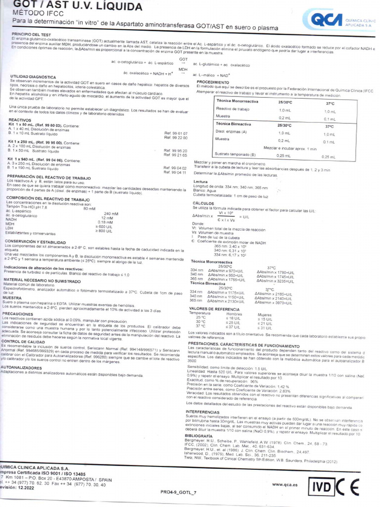 Inserto - Got - Ast | PDF