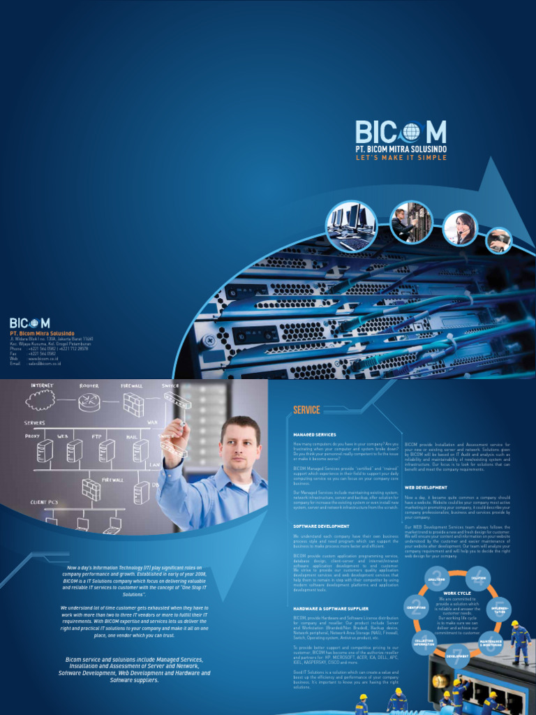 Bicom Company Profile | PDF | Computer Network | Application Software