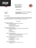 Fabm2: Quarter 1 Module 1 New Normal ABM For Grade 12 | PDF | Balance ...