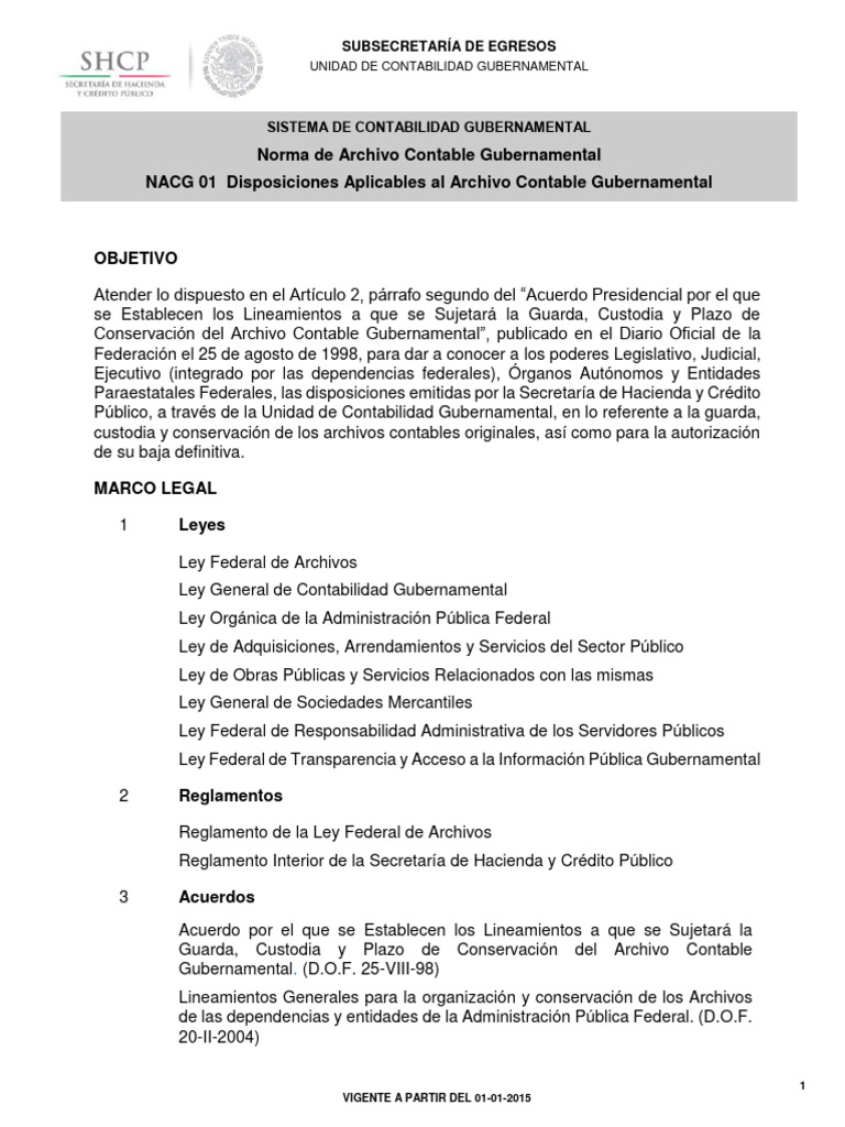 Nac 01 Final 2015 | Descargar gratis PDF | Contabilidad | Administración Pública