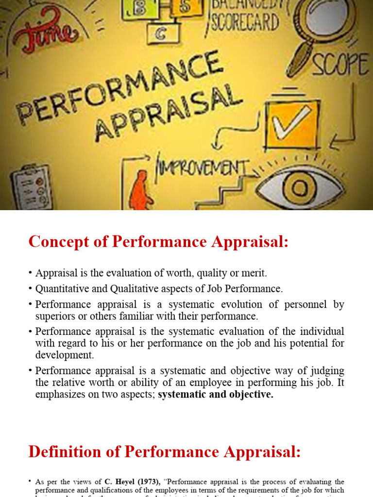 Understanding Performance Appraisal Concepts | PDF | Performance ...
