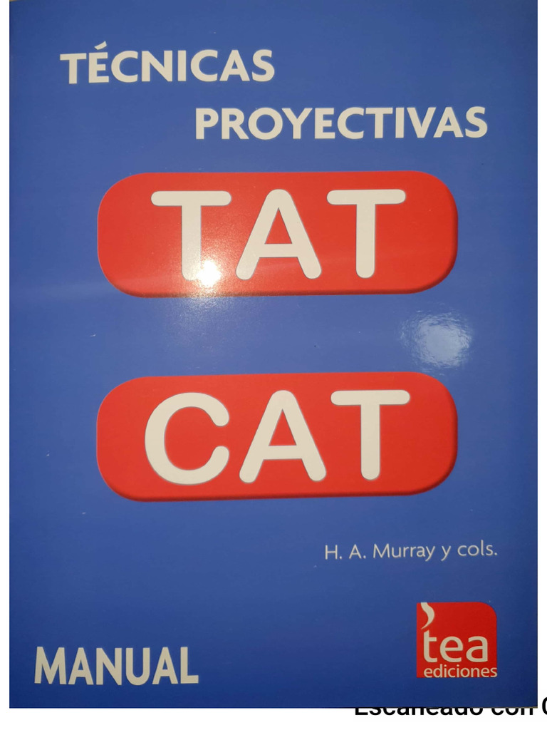 Manual de Aplicación TAT de TEA Ediciones | PDF