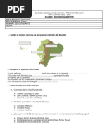 Los Tres Departamentos Del Distrito Del Sur | PDF