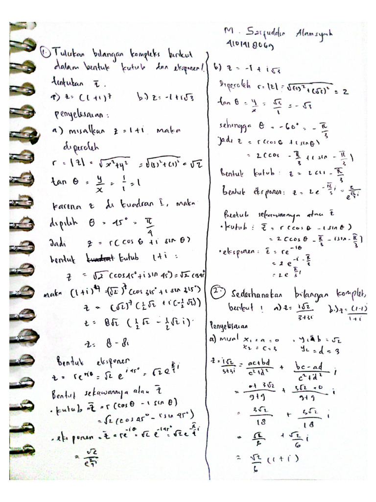LKM 2 - 4101418069 - M S Alamsyah - 1 | PDF
