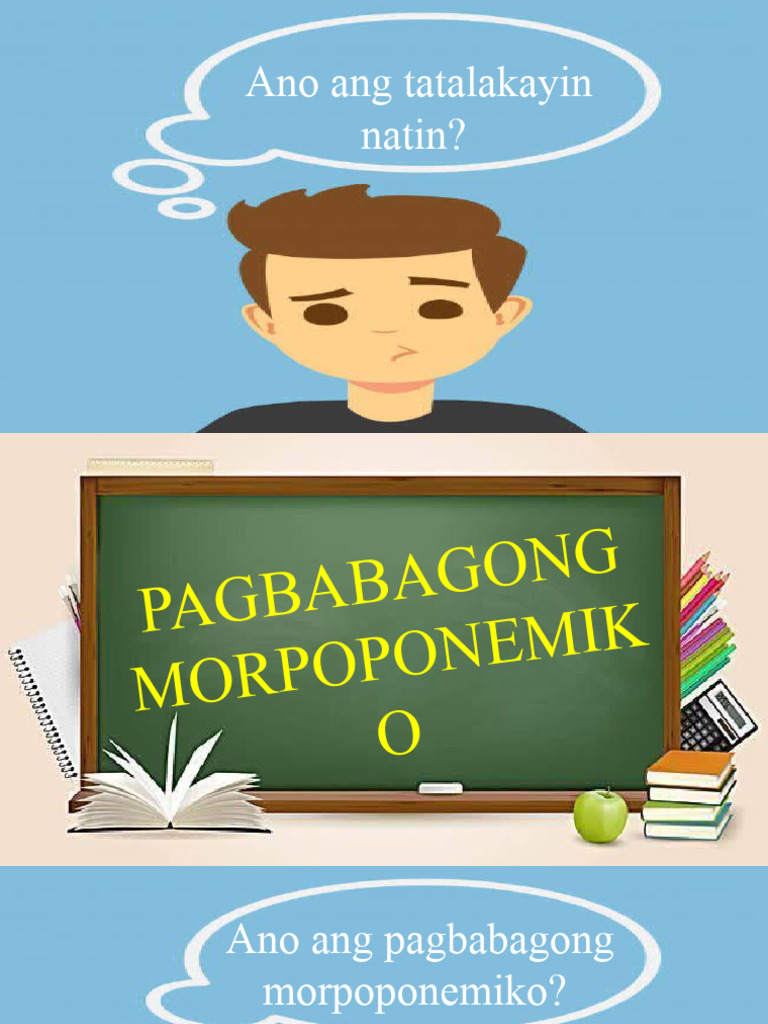 Pagbabagong Morpoponemiko | PDF