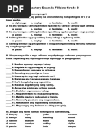 Pagpapantig Worksheet 1 | PDF