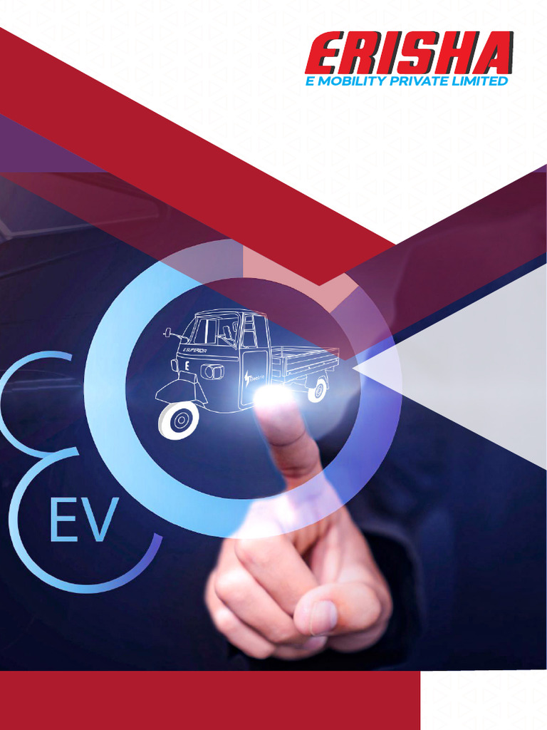 Erisha E Mobility Profile | PDF | Electric Vehicle | Battery Charger
