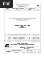ITP For Earthing and Lightning Protection System | PDF | Manufactured ...