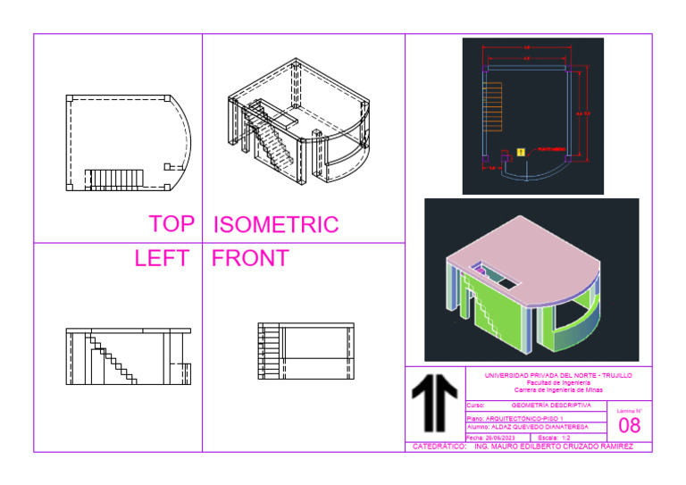 PLANO ARQUITRCTÓNICO - PISO 1-Layout2 | PDF