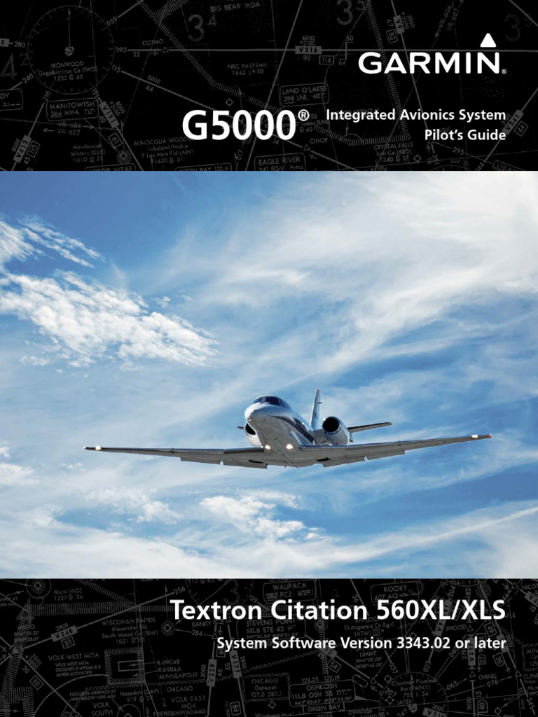 Garmin G5000 Pilot's Guide | PDF | Radar | Longitude