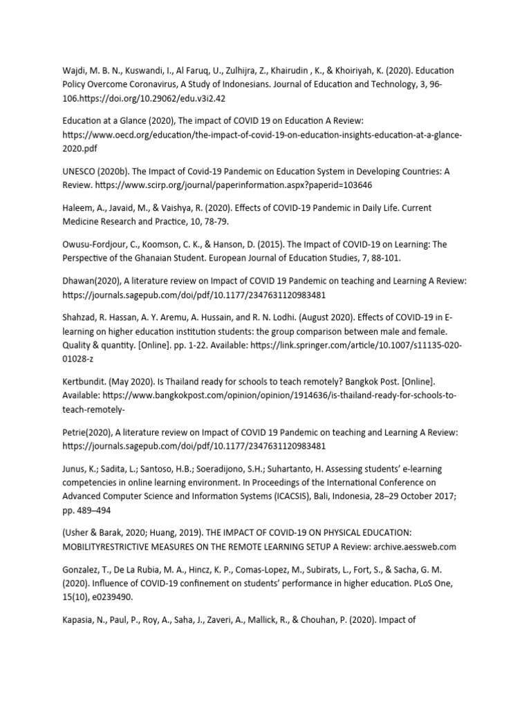 References For Educational Technology | National Education