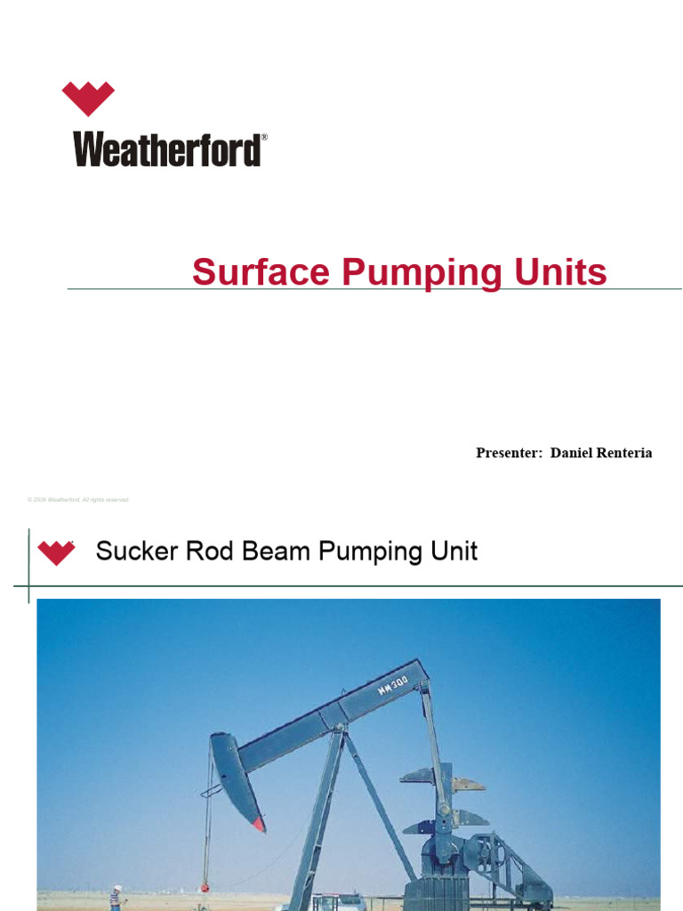 Surface Equipment | PDF | Gear | Pump