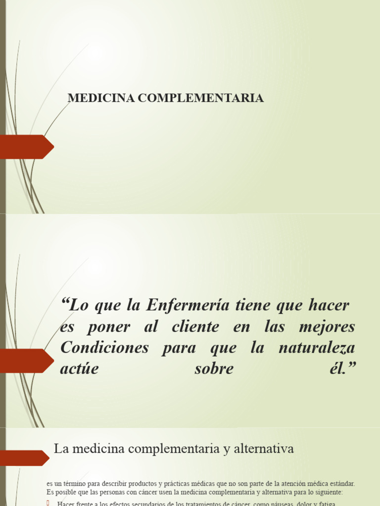 Medicina Complementaria | PDF | Medicina alternativa | Reflexología