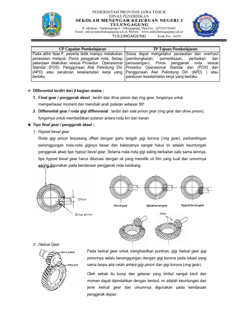 Poros Penggerak Roda | PDF