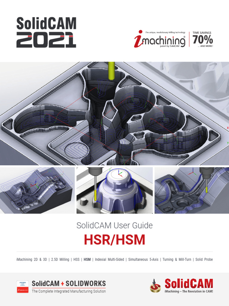 Solidcam 2021 HSR HSM User Guide | PDF | Machining | Cartesian ...
