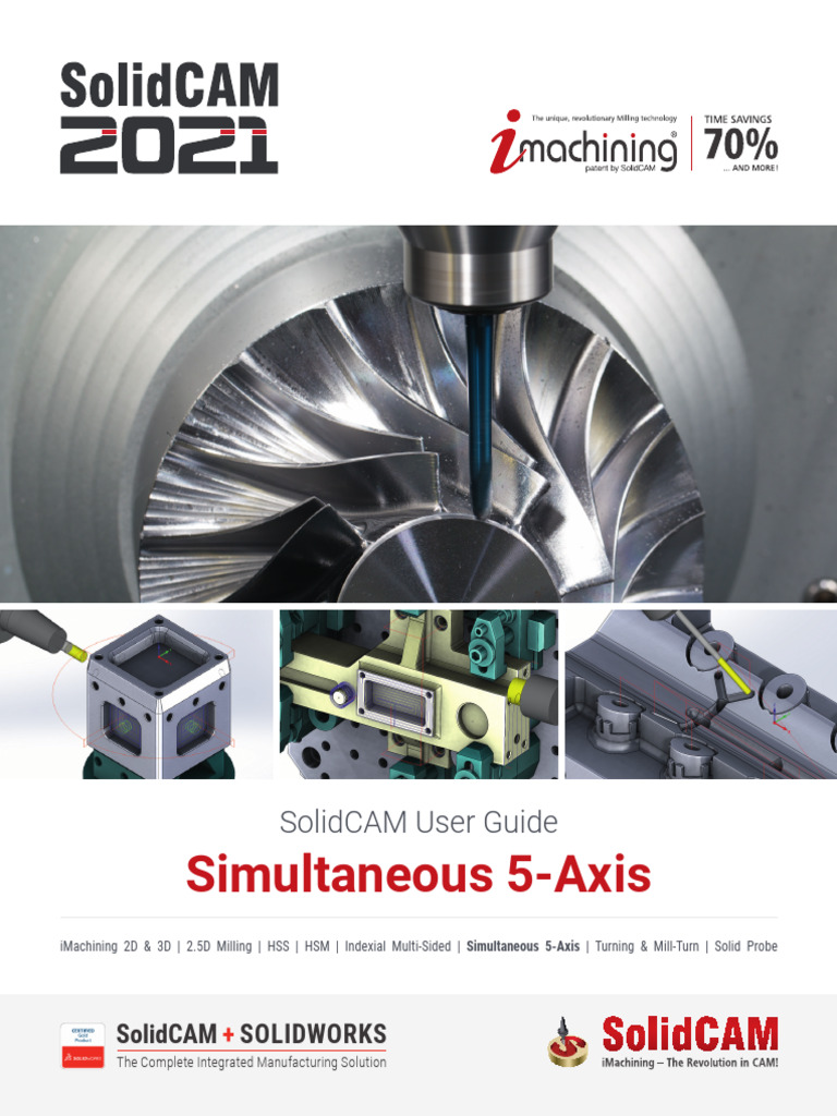 SolidCAM 2021 Sim 5-Axis Milling User Guide | PDF | Numerical Control | Machining