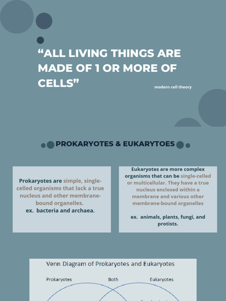 Presntation | PDF | Archaea | Prokaryote