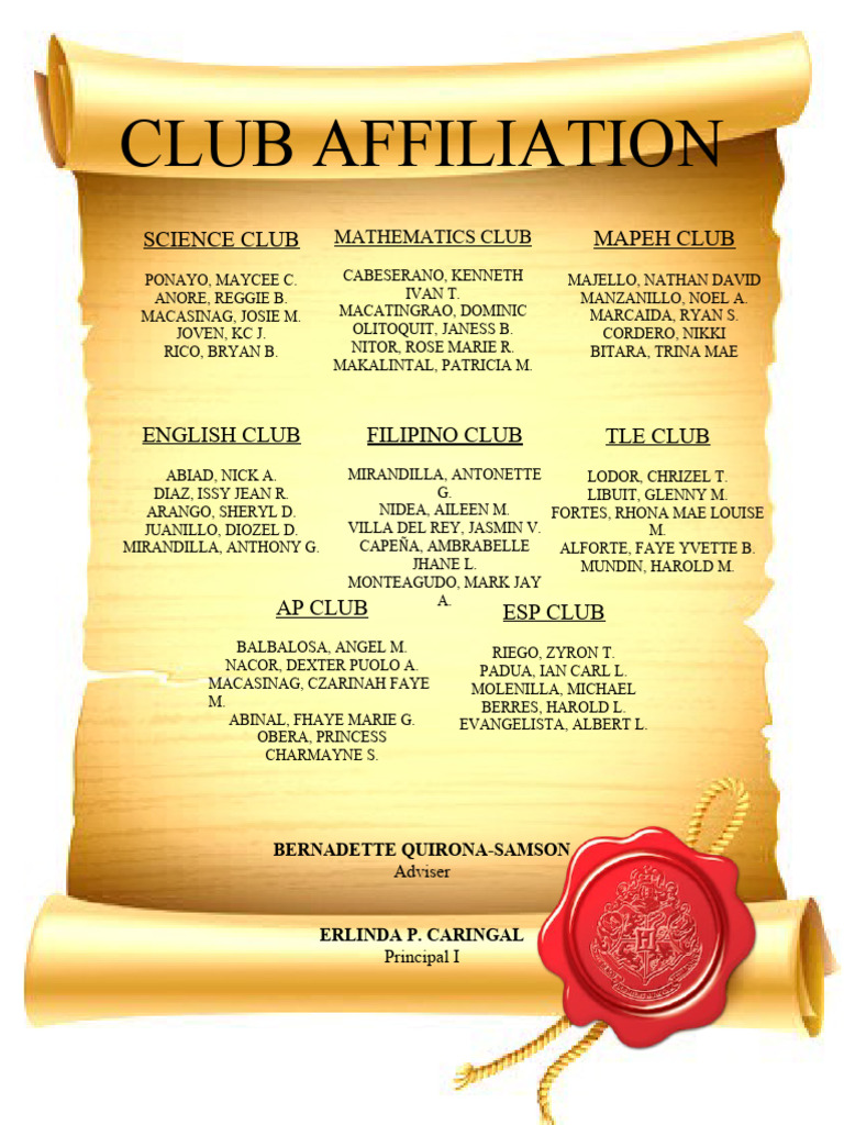 Club Membership | PDF